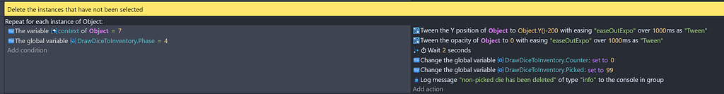 [SOLVED ]Use two tweens in parallel on the same object? - How do I...? - GDevelop Forum