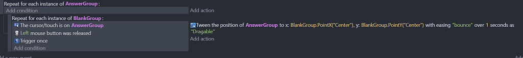 Incorrect Positioning of AnswerGroup Objects in GDevelop - GDevelop ...