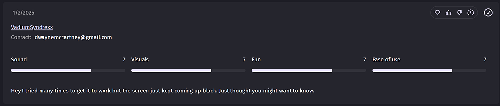 Black Screen in Gd.games - Galatic Space Shooter - How do I...? - GDevelop Forum