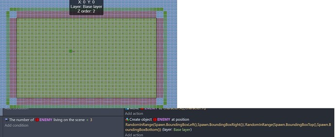 How to create objects within multiple random boundaries? [Solved] - How do I...? - GDevelop Forum
