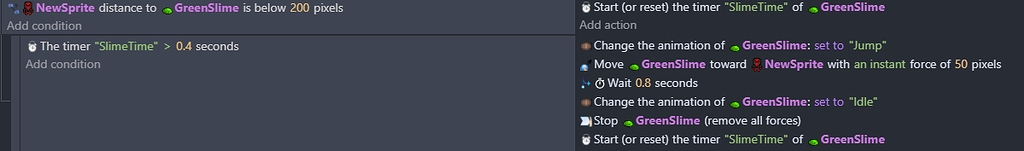 [SOLVED] Why won't the enemy move? - How do I...? - GDevelop Forum