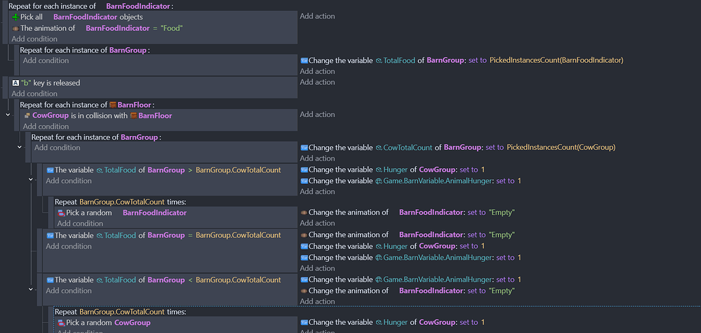 Changing animation for according to instance count - How do I...? - GDevelop Forum