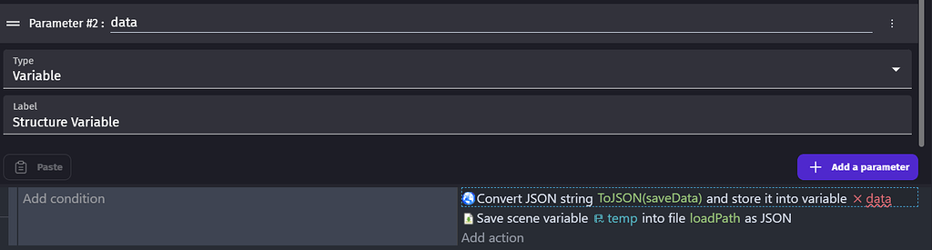 [Not a bug] Variable Parameter - Bugs reports - GDevelop Forum