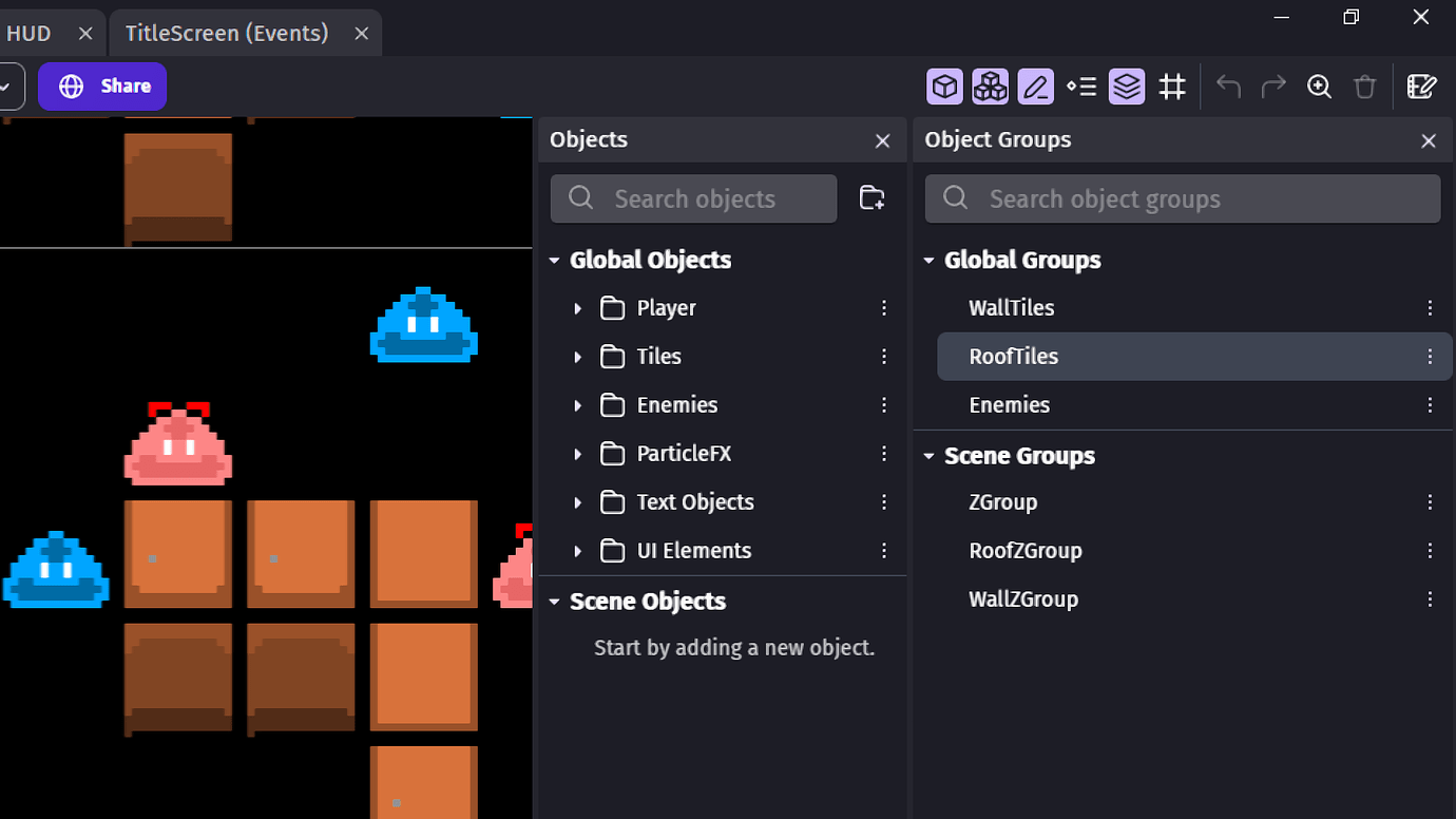Top Down Enemy Ai Patrolling And Aggression System Gdevelop General