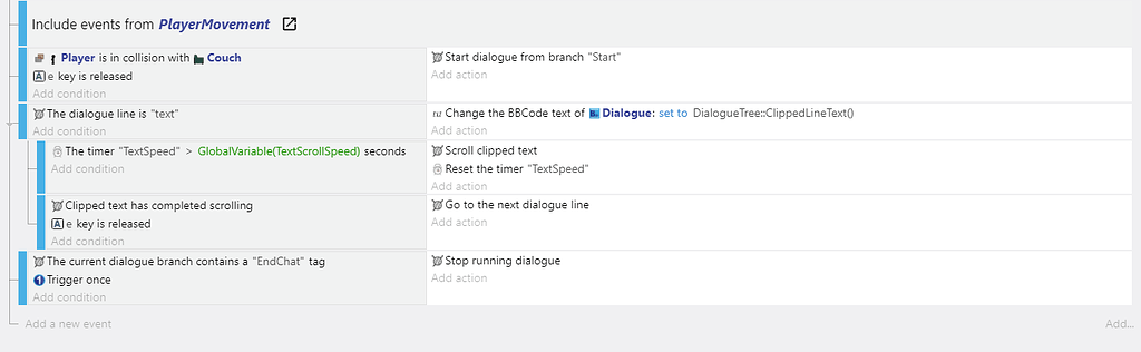 [SOLVED] What's wrong with my dialogue system - How do I...? - GDevelop Forum