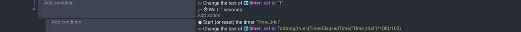 How do I fix this? The timer isn't working - How do I...? - GDevelop Forum