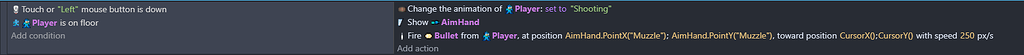 Bullet's angle is offset when shot towards the cursor - How do I ...