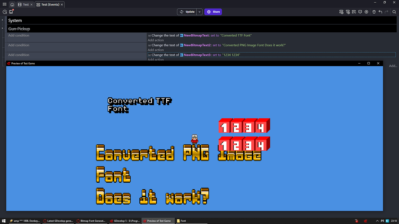 Bitmap Font (Converting/Creating/Editing tutorial) - GDevelop general - GDevelop Forum