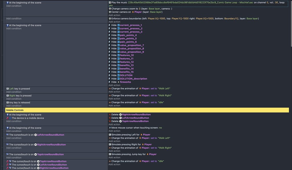 Game sound and Character movement - How do I...? - GDevelop Forum