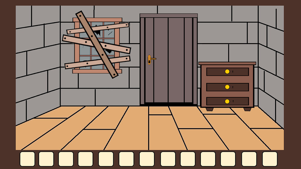 My new hand drawn Point And Click Game - Devlog - GDevelop Forum