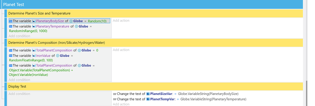 Object Variables not displaying what I want it to display - How do I...? - GDevelop Forum