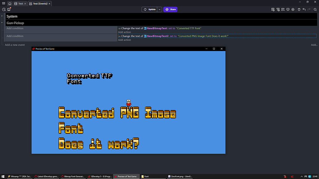 Bitmap Font (Converting/Creating/Editing tutorial) - GDevelop general - GDevelop Forum