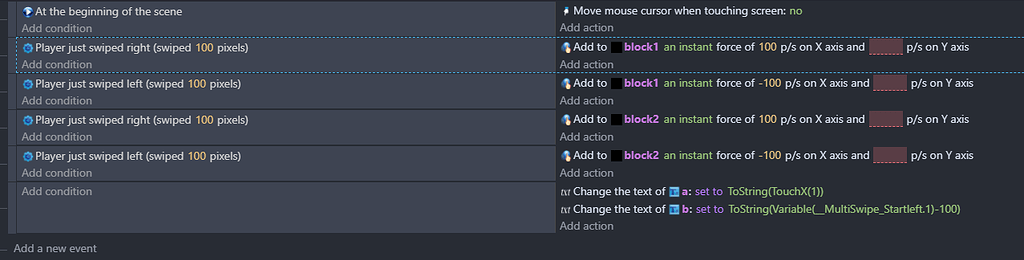 [Solved] TouchX doesn't work on mobile - GDevelop general - GDevelop Forum