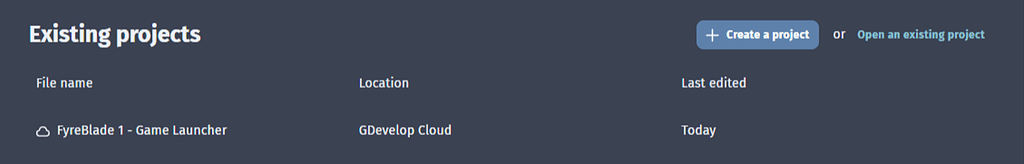 GDevelop Cloud | A way to Recover deleted Projects? - Feature requests - GDevelop Forum