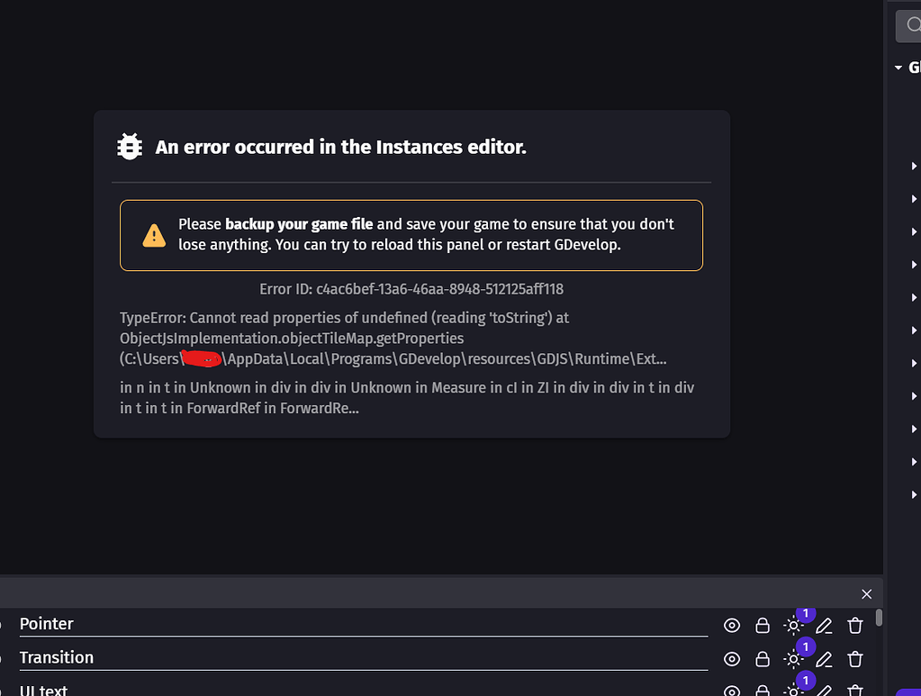 After new Gdevelop update preview doesn't work - Bugs reports - GDevelop Forum