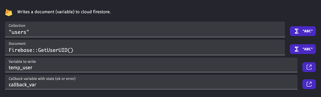 How i write multiple field in Firebase? - How do I...? - GDevelop Forum