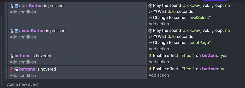 How do I troubleshoot button states [SOLVED] - How do I...? - GDevelop ...