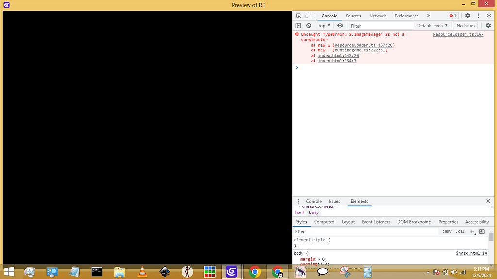 Gdevelop not previewing - How do I...? - GDevelop Forum