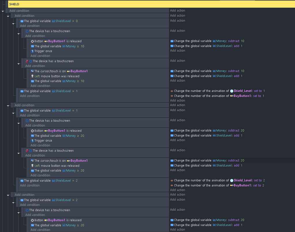 Why it doesnt't work? (Upgrade button) - GDevelop general - GDevelop Forum