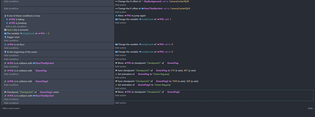 Checkpoints system - How do I...? - GDevelop Forum