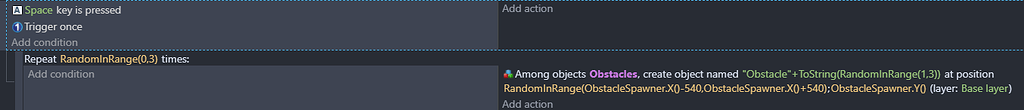 [Solved] How do I spawn a random object out of a group? - How do I...? - GDevelop Forum