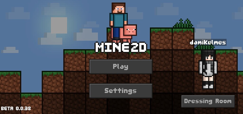 Minecraft in 2D: MINE2D - Devlog - GDevelop Forum