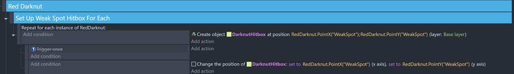 Creating an object (hitbox) once for each enemy instance - How do I ...