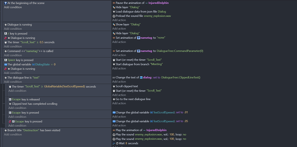 Play Sound With Animation - How do I...? - GDevelop Forum