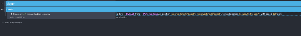 Solved Bullets Not Firing Towards Cursor How Do I Gdevelop Forum 6483