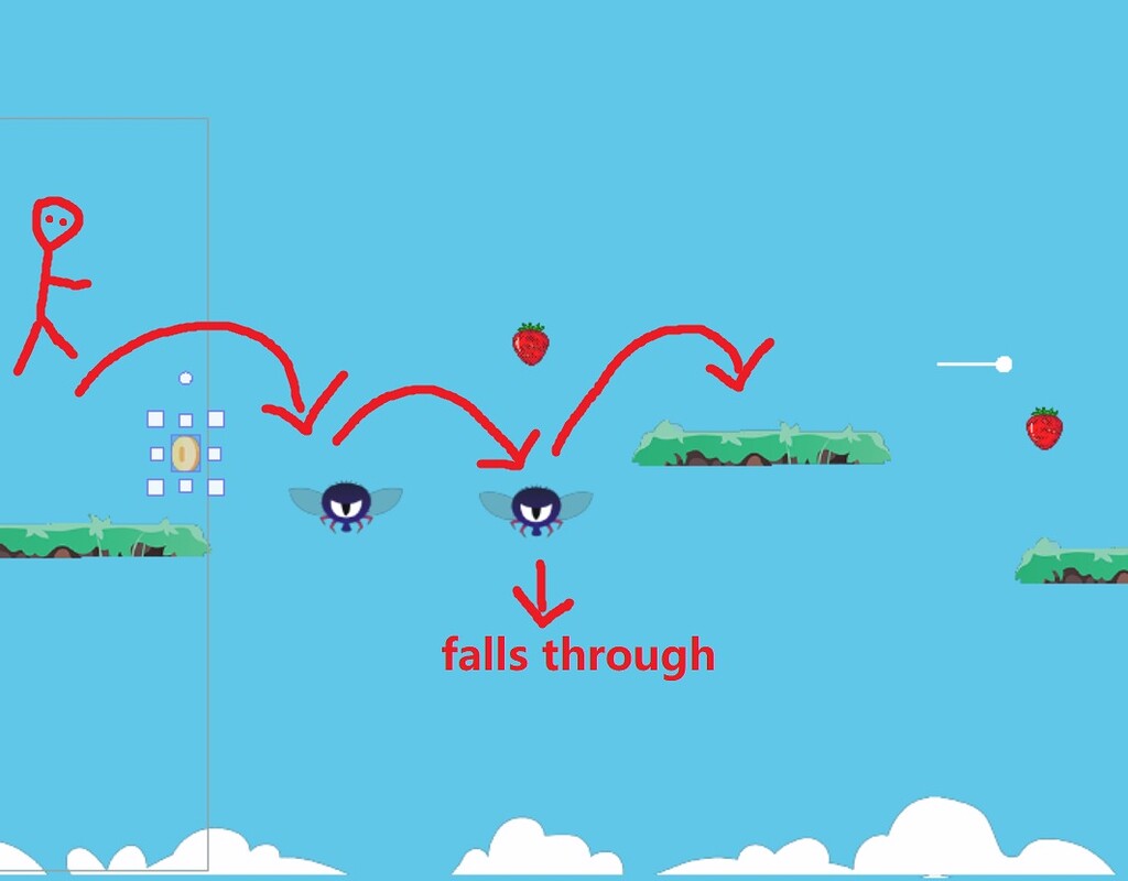 [SOLVED] How do i jump 2 Enemies in a row? - How do I...? - GDevelop Forum