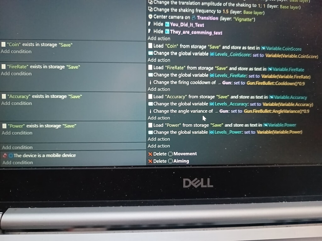 Gun power up behavior problem - How do I...? - GDevelop Forum
