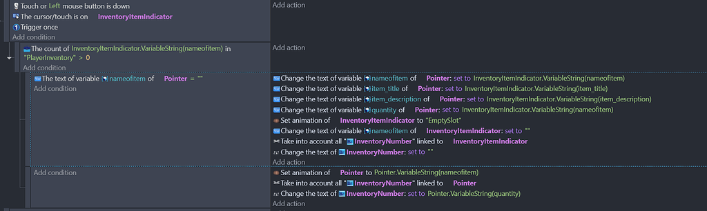 (Solved) Can't get the cursor to show the item quantity - How do I...? - GDevelop Forum
