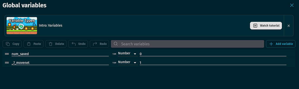 Where did my global variables go? - How do I...? - GDevelop Forum