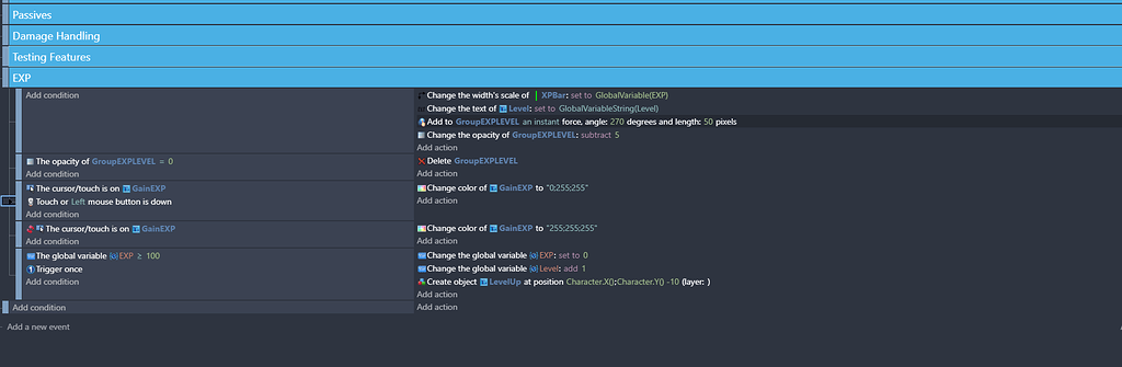 EXP Bar needs to scale to fit GUI - How do I...? - GDevelop Forum