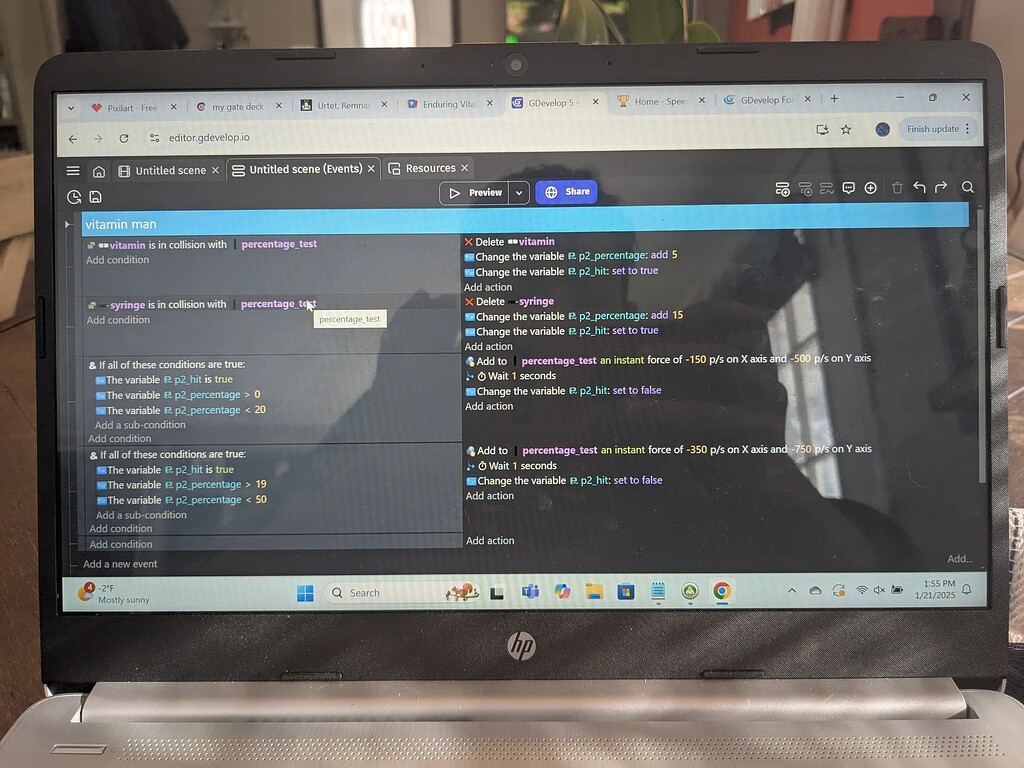 Help with smash bros like game - How do I...? - GDevelop Forum