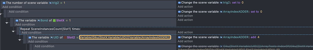 Problem Solved With Scene Variable Using A Structure And Array Bugs Reports Gdevelop Forum