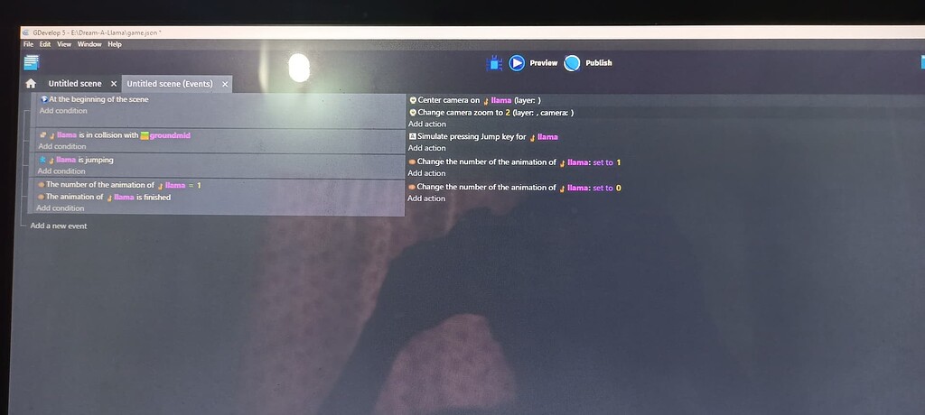 [Solved] Platformer Infinite jump not working - How do I...? - GDevelop Forum