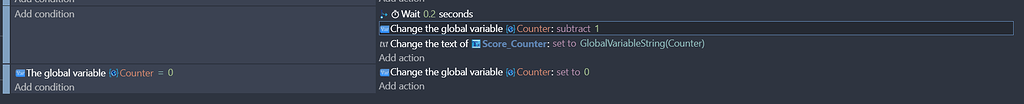 [Solved] Variable counter - How do I...? - GDevelop Forum
