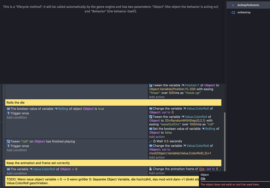 [SOLVED] How do I set the animation frame within a behavior? - How do I...? - GDevelop Forum