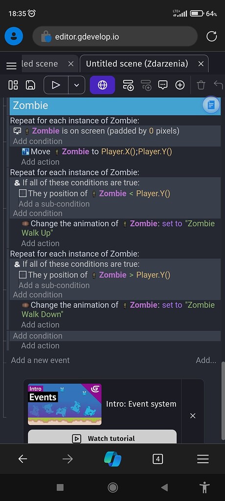 Top-down enemie animation - How do I...? - GDevelop Forum