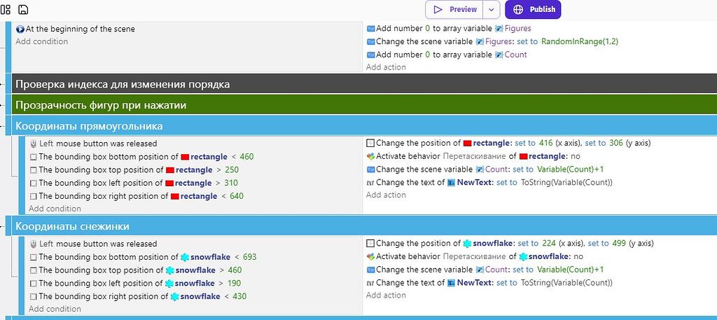 Figure counting - How do I...? - GDevelop Forum