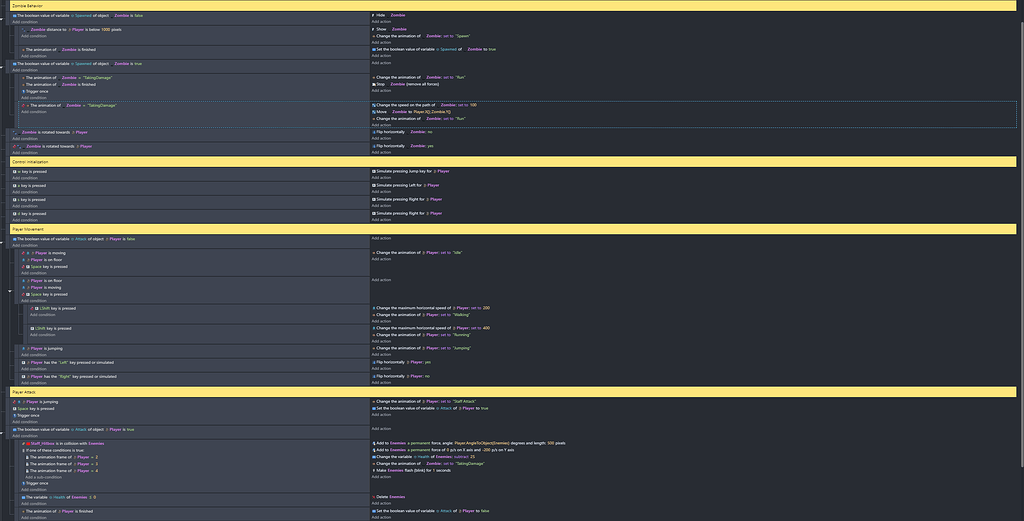 Implementing knockback - How do I...? - GDevelop Forum
