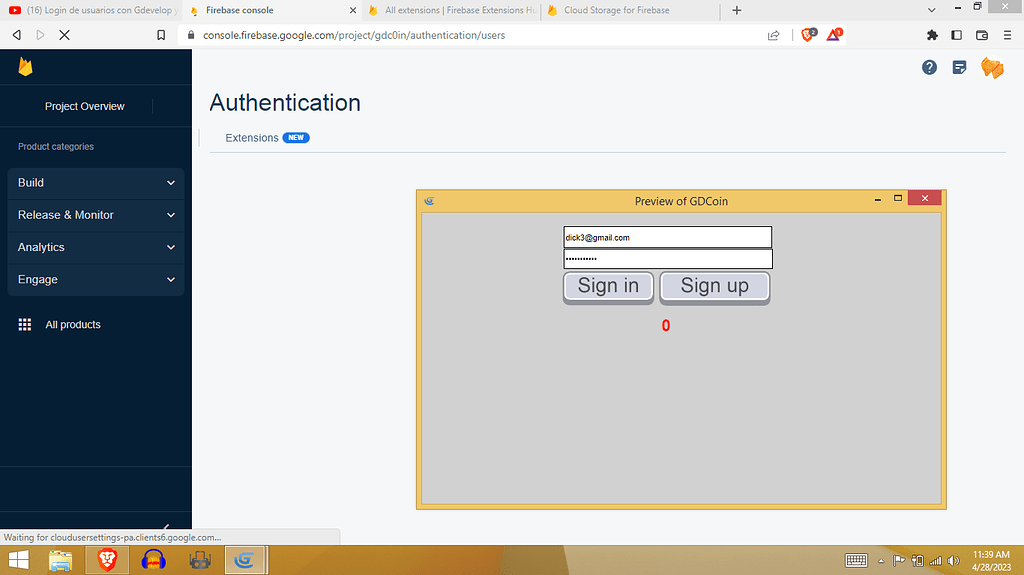 Authentication not working on client - GDevelop general - GDevelop Forum Authentication not working on client - GDevelop general - GDevelop Forum