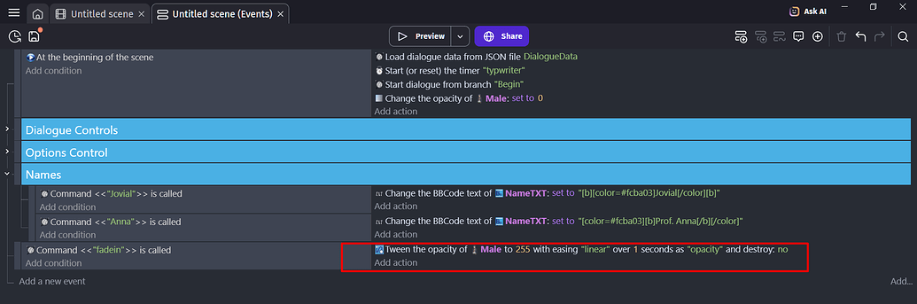 [SOLVED] Error: object used in wrong behaviors or conditions - How do I ...