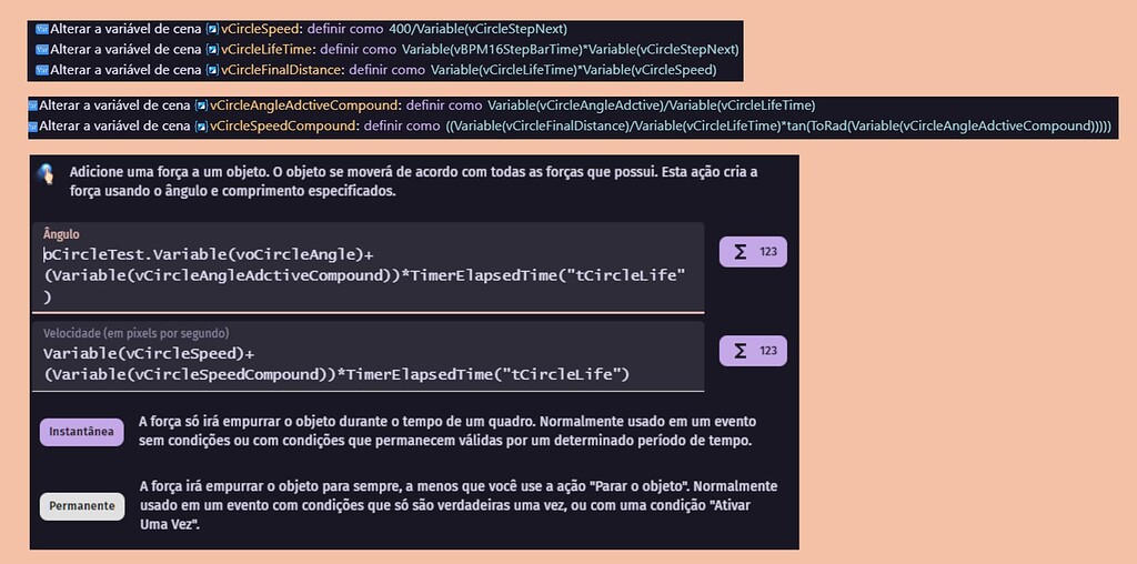 How to create a mathematical formula of circular / spiral motion with fixed distance? - How do I ...