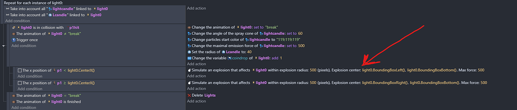 [SOLVED]Timestop Explosion simulation help - How do I...? - GDevelop Forum