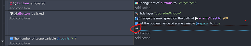 Solved Custom Extension Action Name Not Displaying In Scene Events How Do I Gdevelop Forum