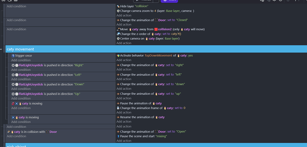 Scene loops, condition in events won't apply - How do I...? - GDevelop Forum