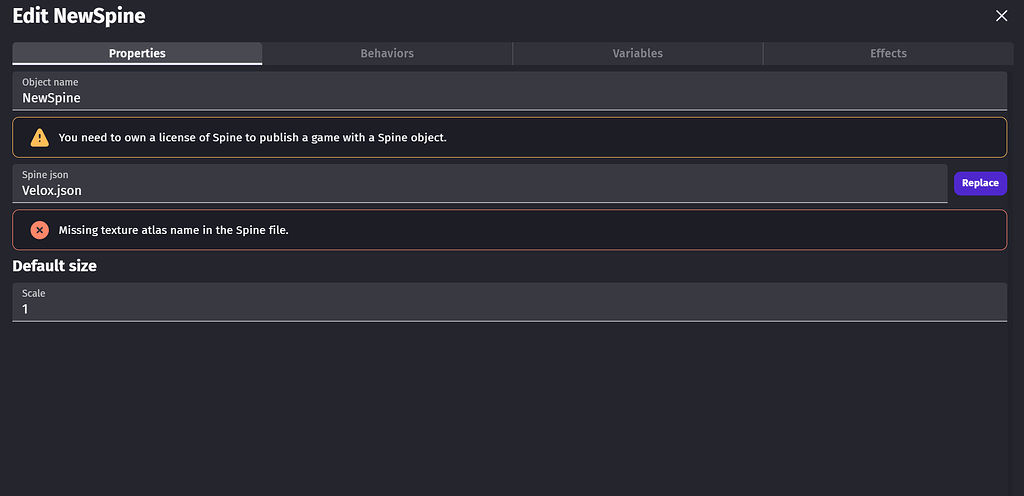 Importing spine file - How do I...? - GDevelop Forum