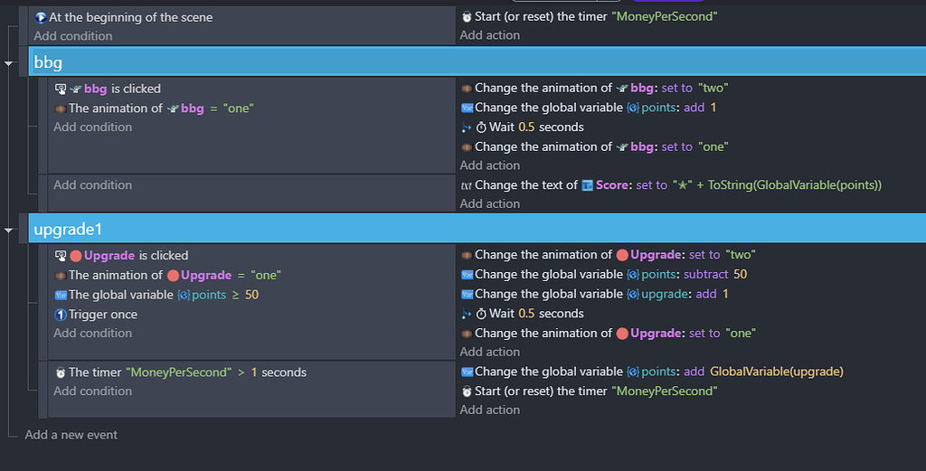Button is doesn’t working - How do I...? - GDevelop Forum